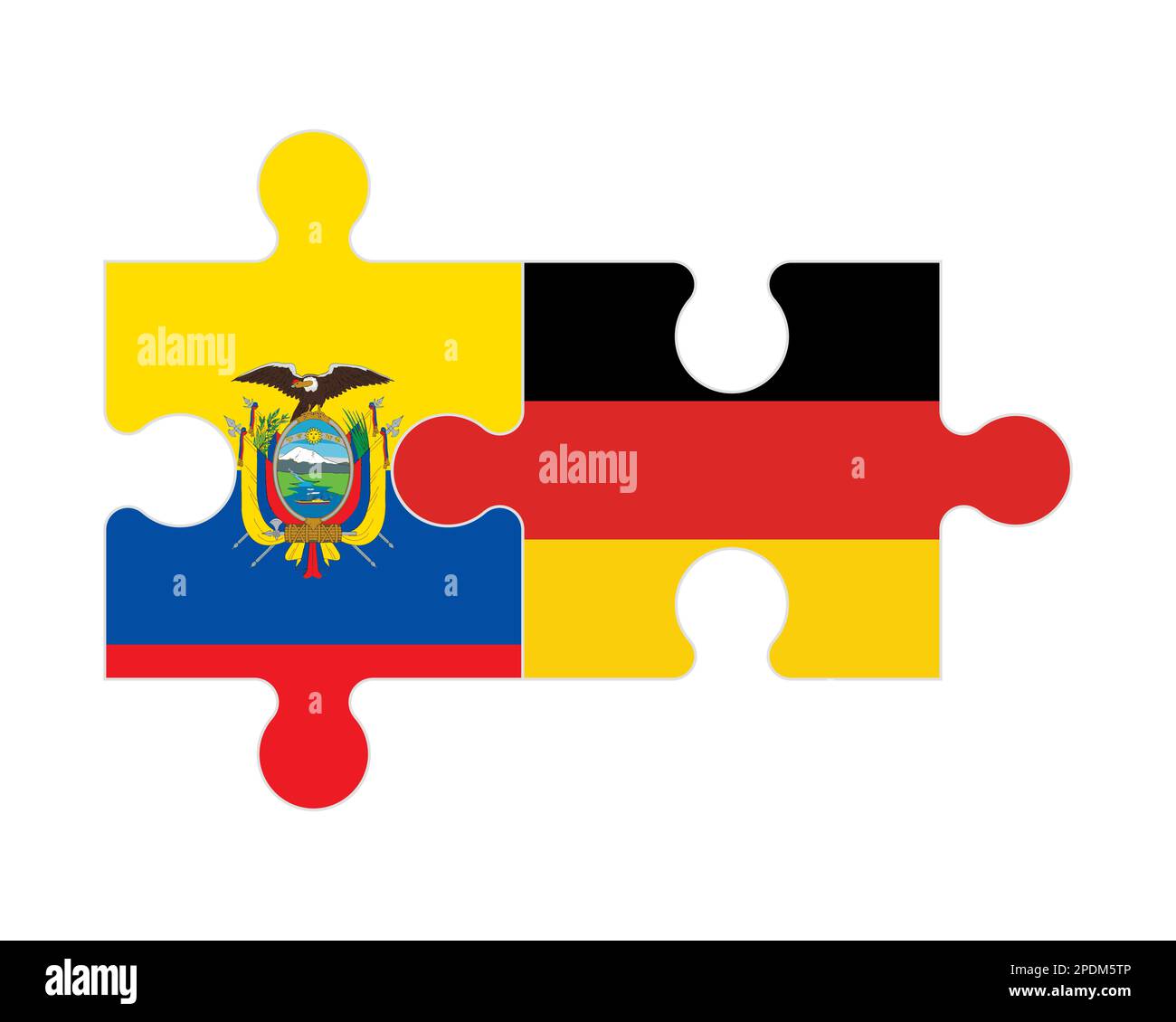Germany ecuador flag Cut Out Stock Images & Pictures - Alamy