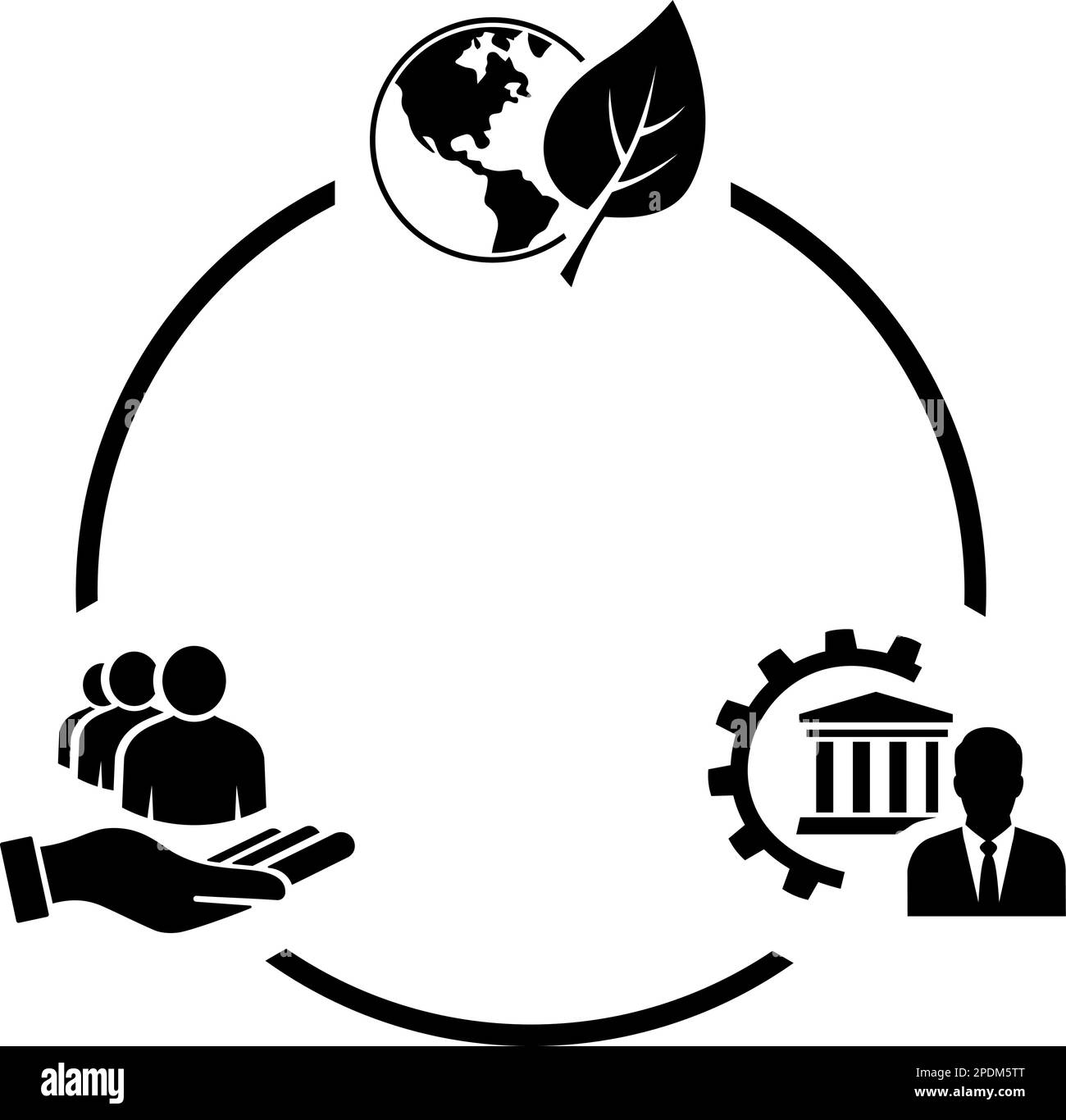 Environmental conservation as ESG principles concept in the form of ...