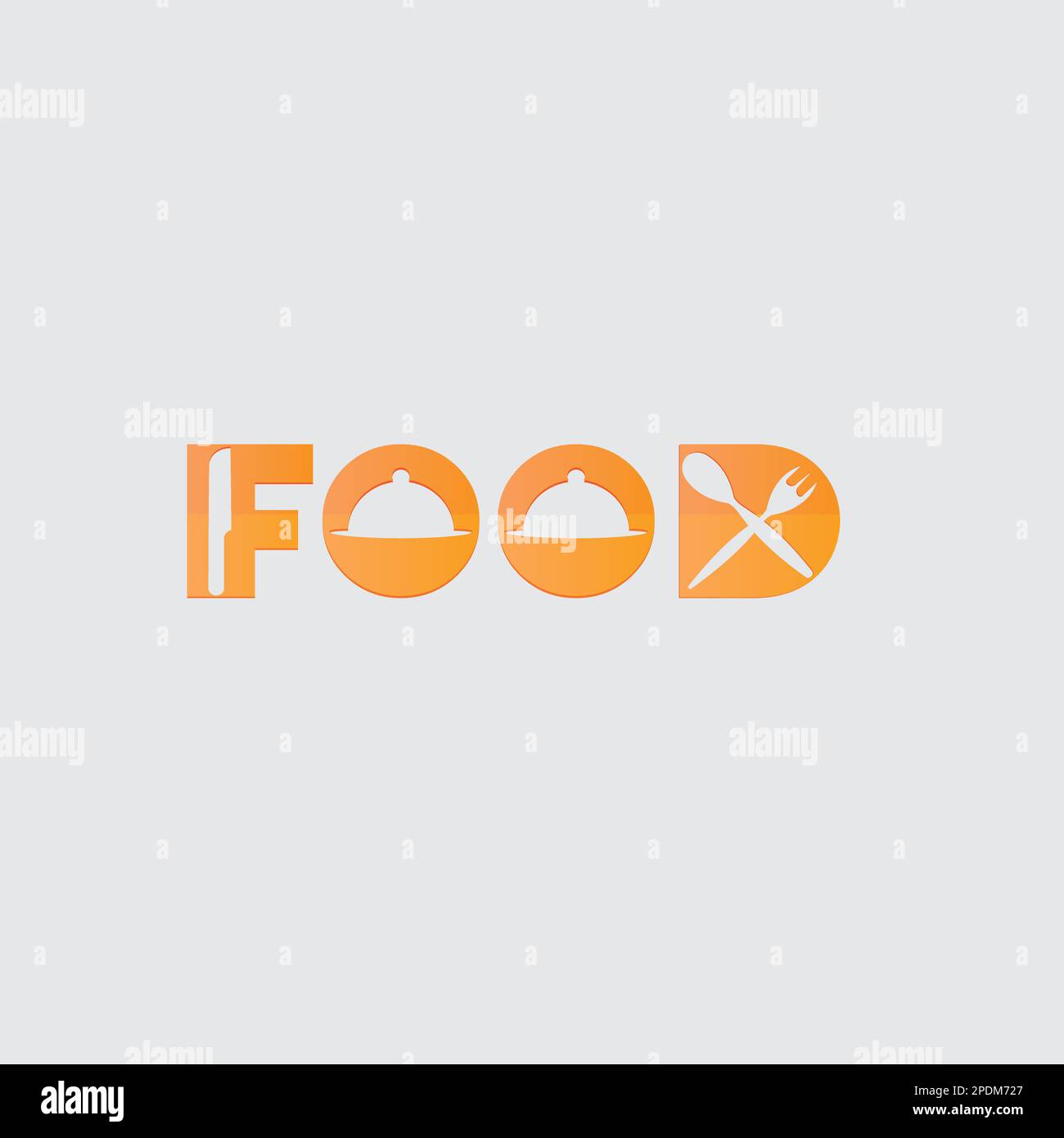 Food logo Label for food company. Grocery store logo. Vector ...