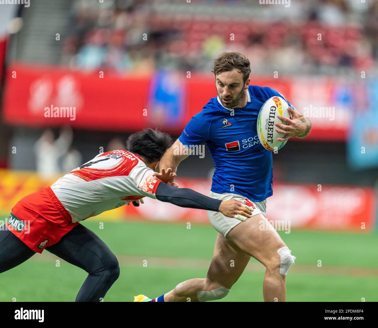 Vancouver, Canada. 4th March, 2023. Jean Pascal Barraque (R) of France ...