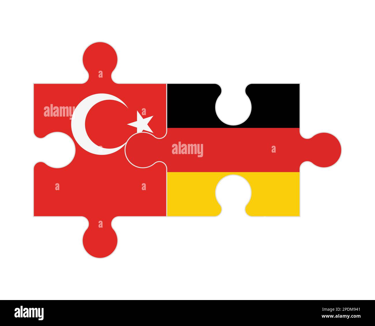 German turkish conflict Stock Vector Images - Alamy