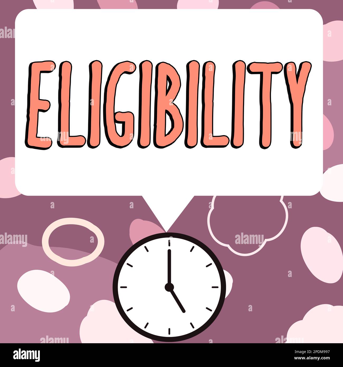 Inspiration showing sign Eligibility. Business overview State of having ...