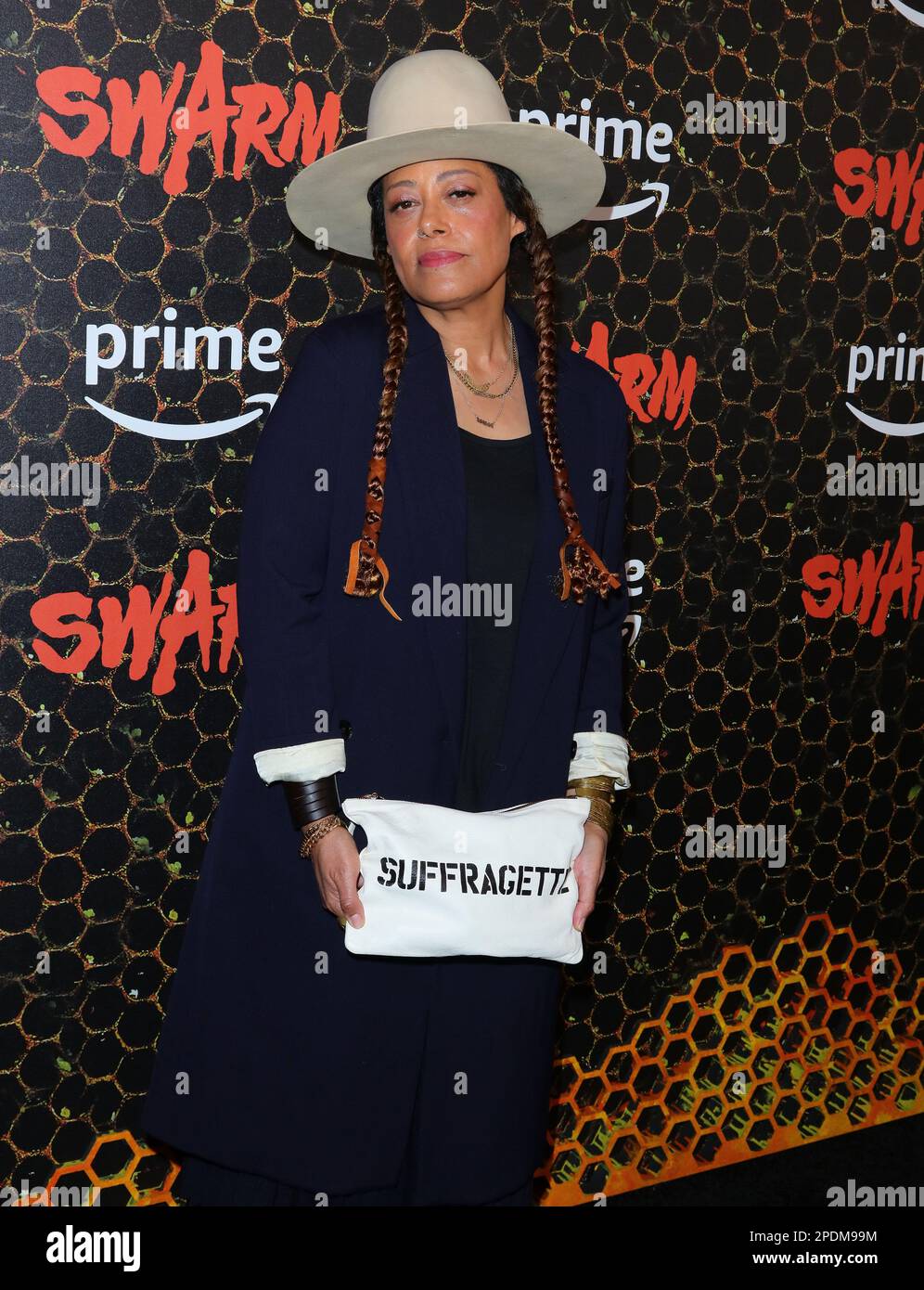 Los Angeles, USA. 14th Mar, 2023. Cree Summer arrives at SWARM Los ...