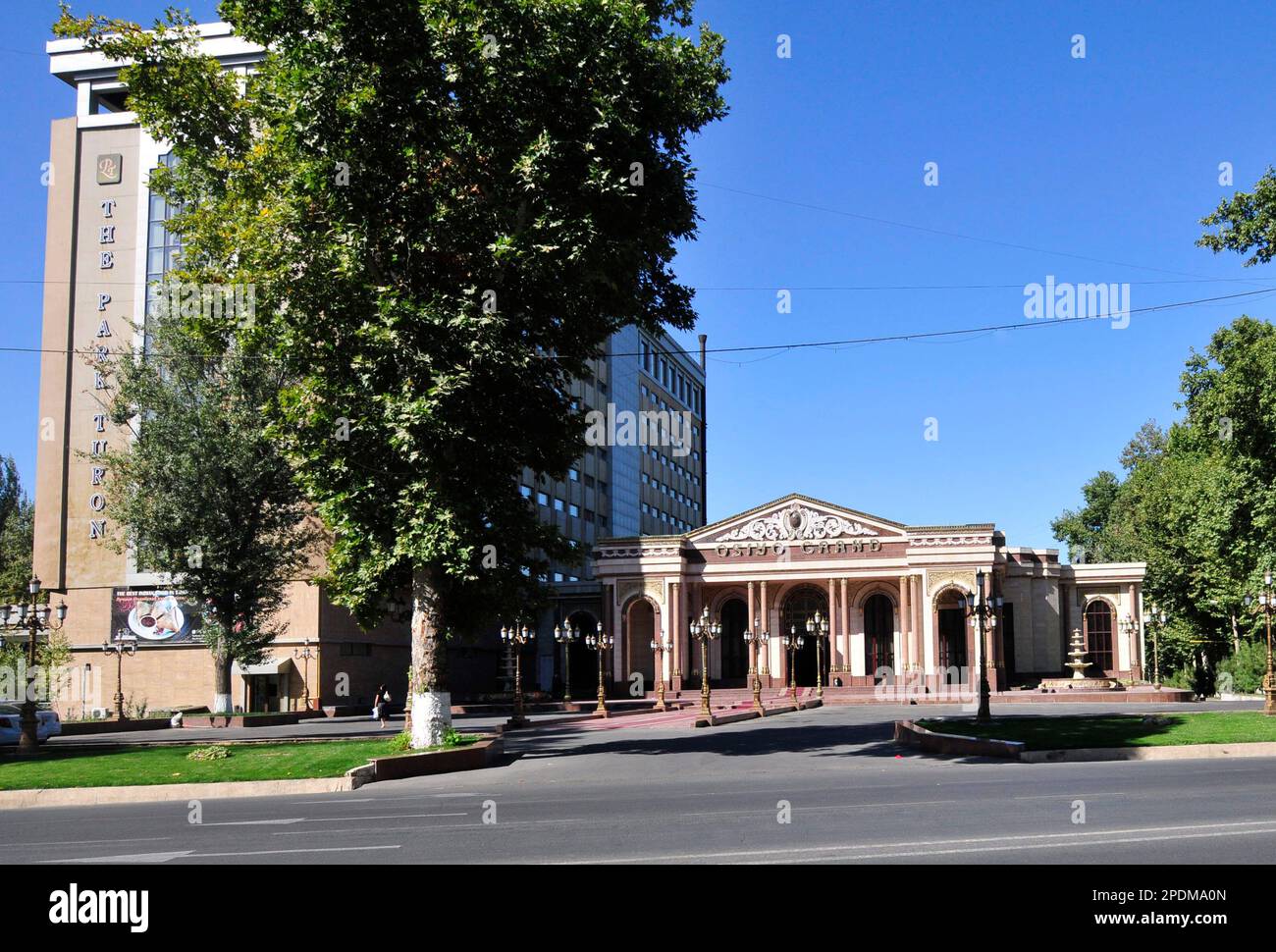Osiyo Grand restaurant in Tashkent, Uzbekistan Stock Photo - Alamy