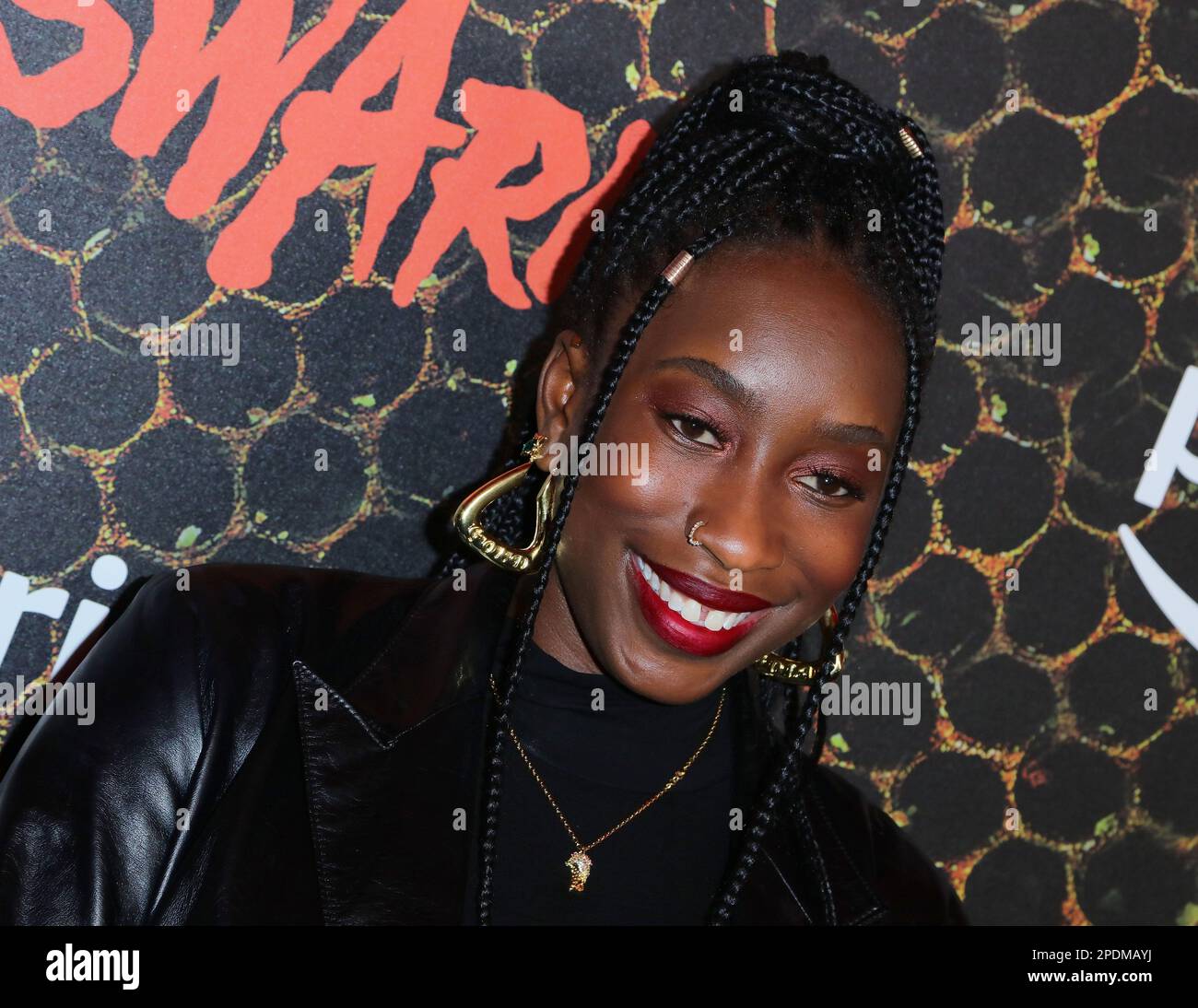 Los Angeles, USA. 14th Mar, 2023. Adamma Ebo arrives at SWARM Los ...
