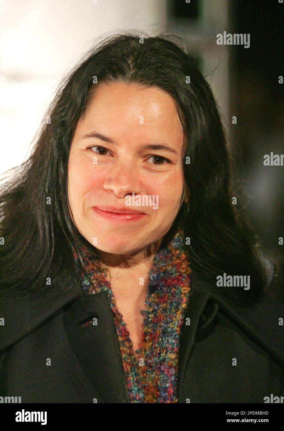 Natalie Merchant, former lead singer of 10,000 Maniacs, smiles for ...