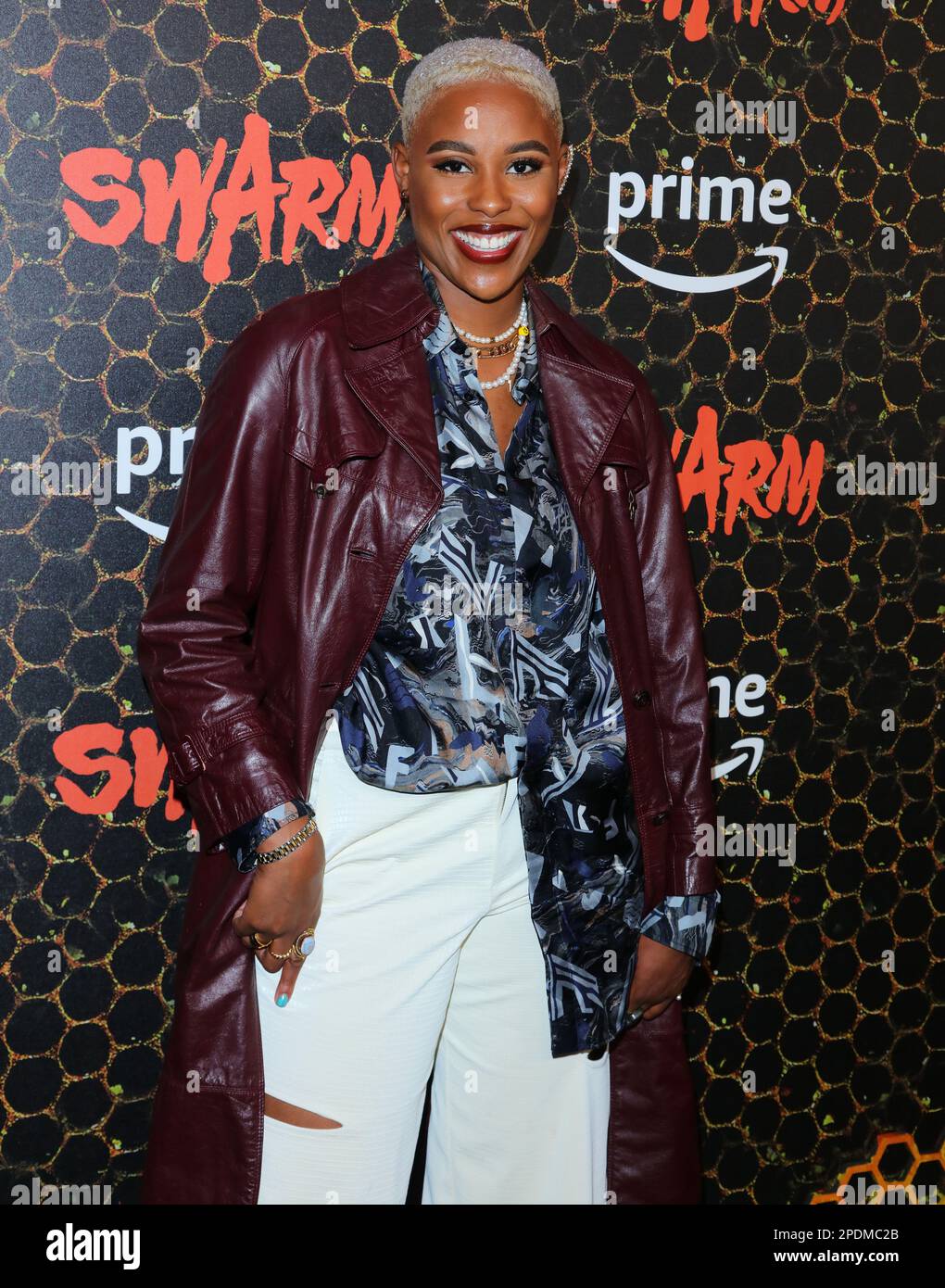 Los Angeles, USA. 14th Mar, 2023. Jerrie Johnson arrives at SWARM Los ...