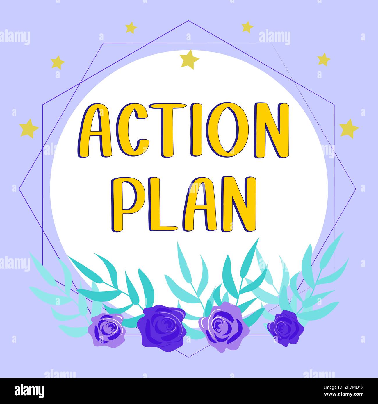 Hand writing sign Action Plan. Conceptual photo list of things or ...