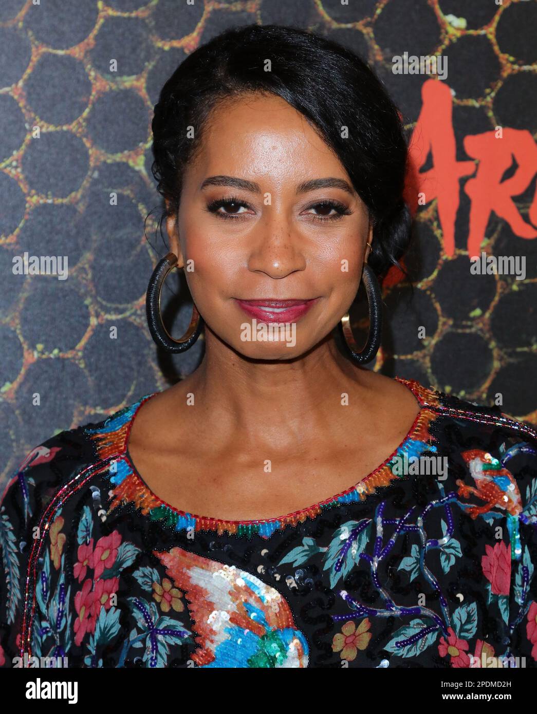 Los Angeles, USA. 14th Mar, 2023. Kristen Ariza arrives at SWARM Los ...