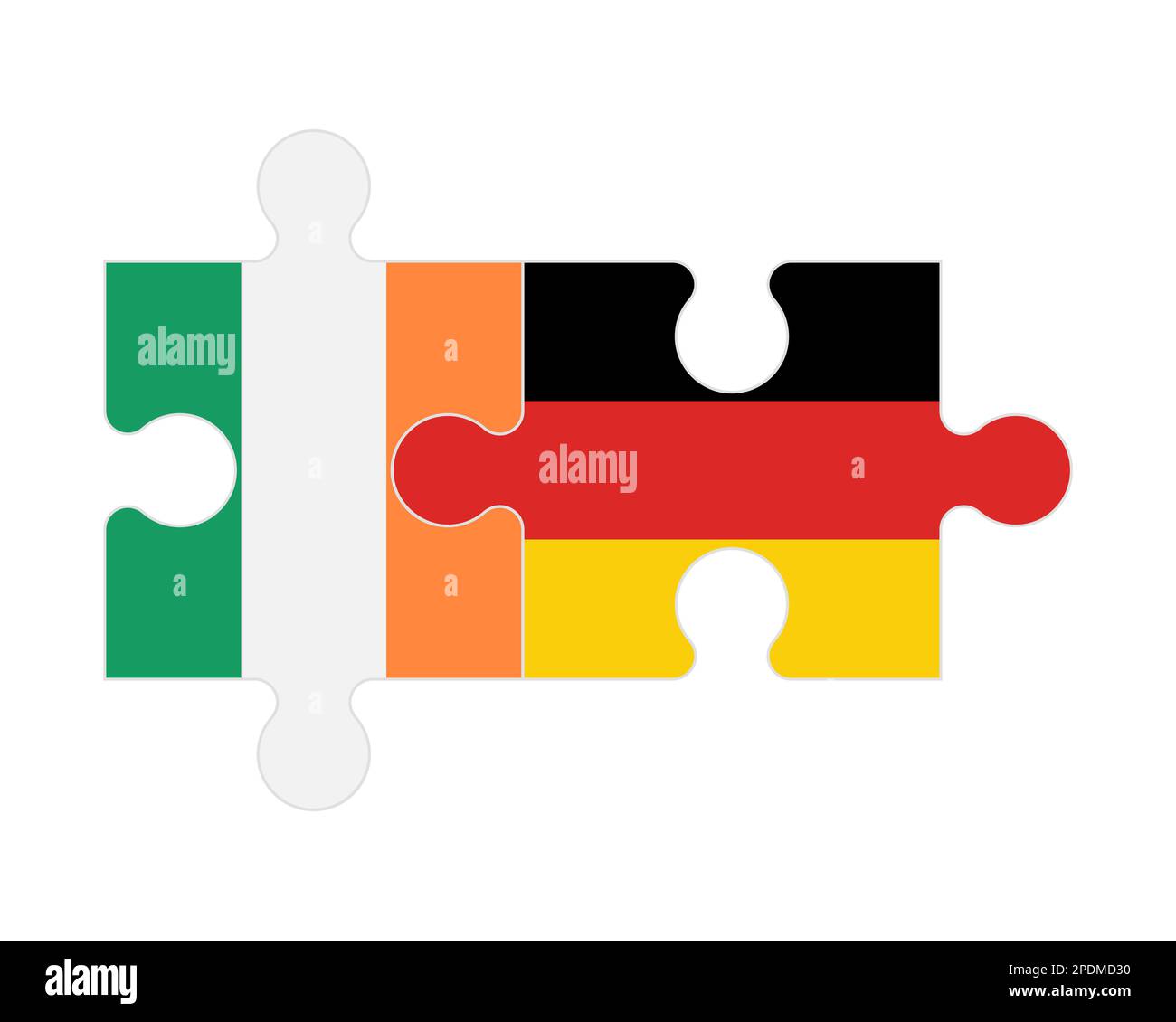 Irish and german flags Cut Out Stock Images & Pictures - Alamy