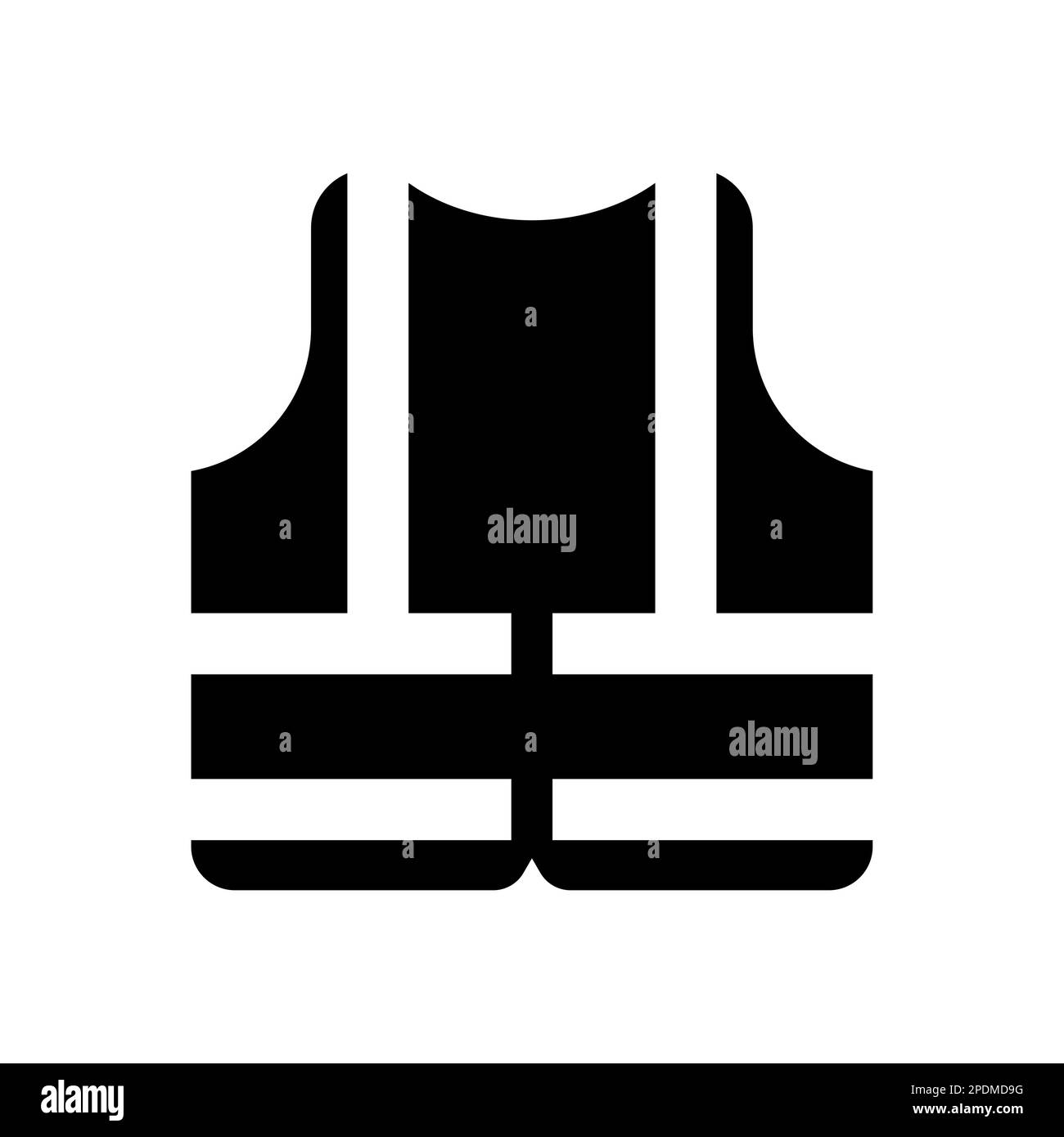 Body Protection Required Sign On White Background Stock Vector Image ...