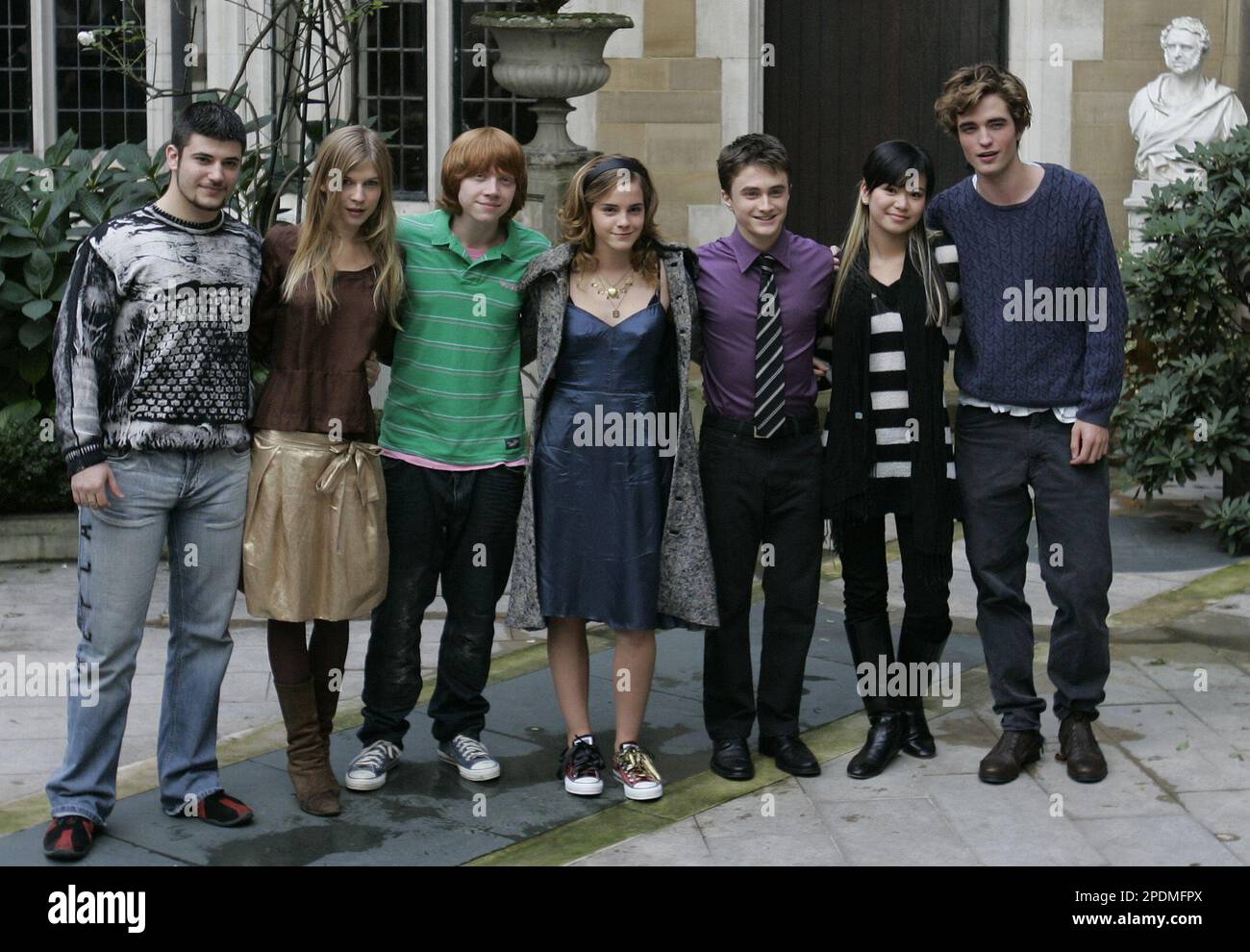 Actors in the new film 'Harry Potter and the Goblet of Fire' Left to ...