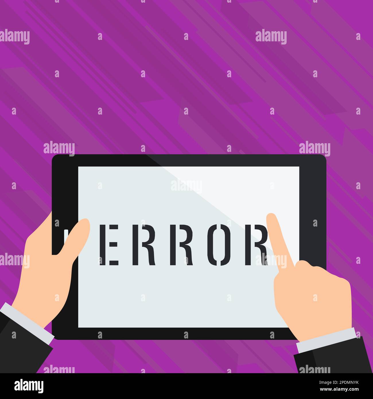 Sign displaying Error. Business overview mistake Condition of being ...