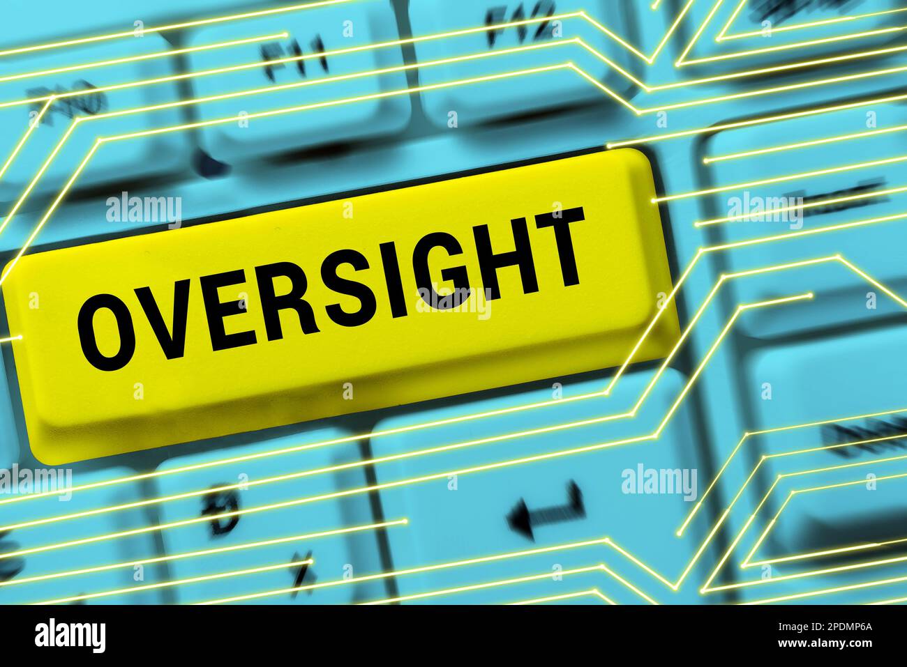 Hand writing sign Oversight. Business overview Watch Organize job to ...