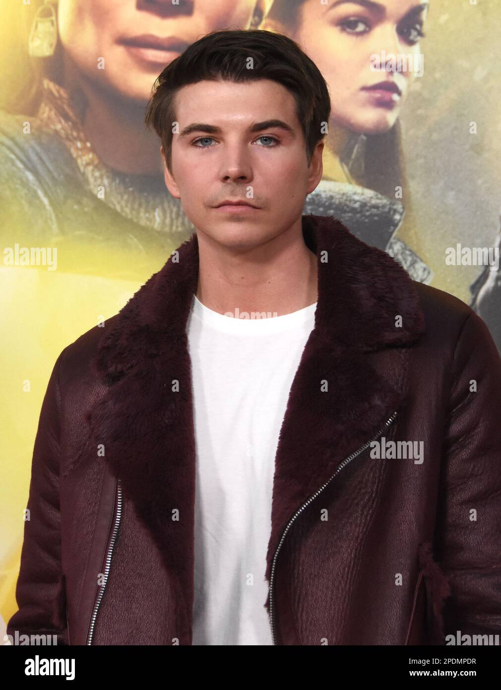 Los Angeles, California, USA 14th March 2023 Singer Javier Luna attends the Premiere of Warner ...