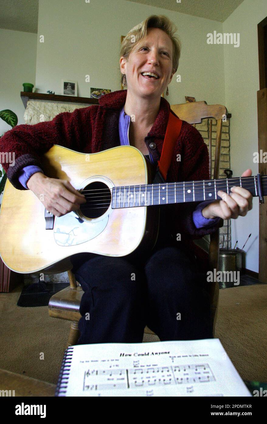 Libby Roderick sings her song "How Could Anyone," on Thursday Sept. 29 ...