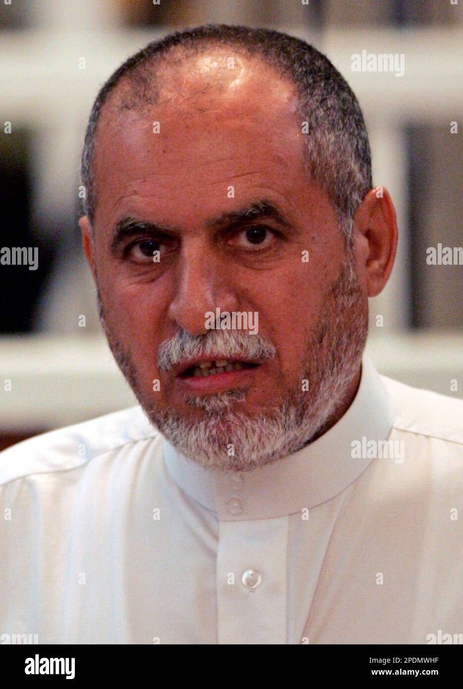 Awad Hamed al-Bandar, former chief judge of the Revolutionary Court ...