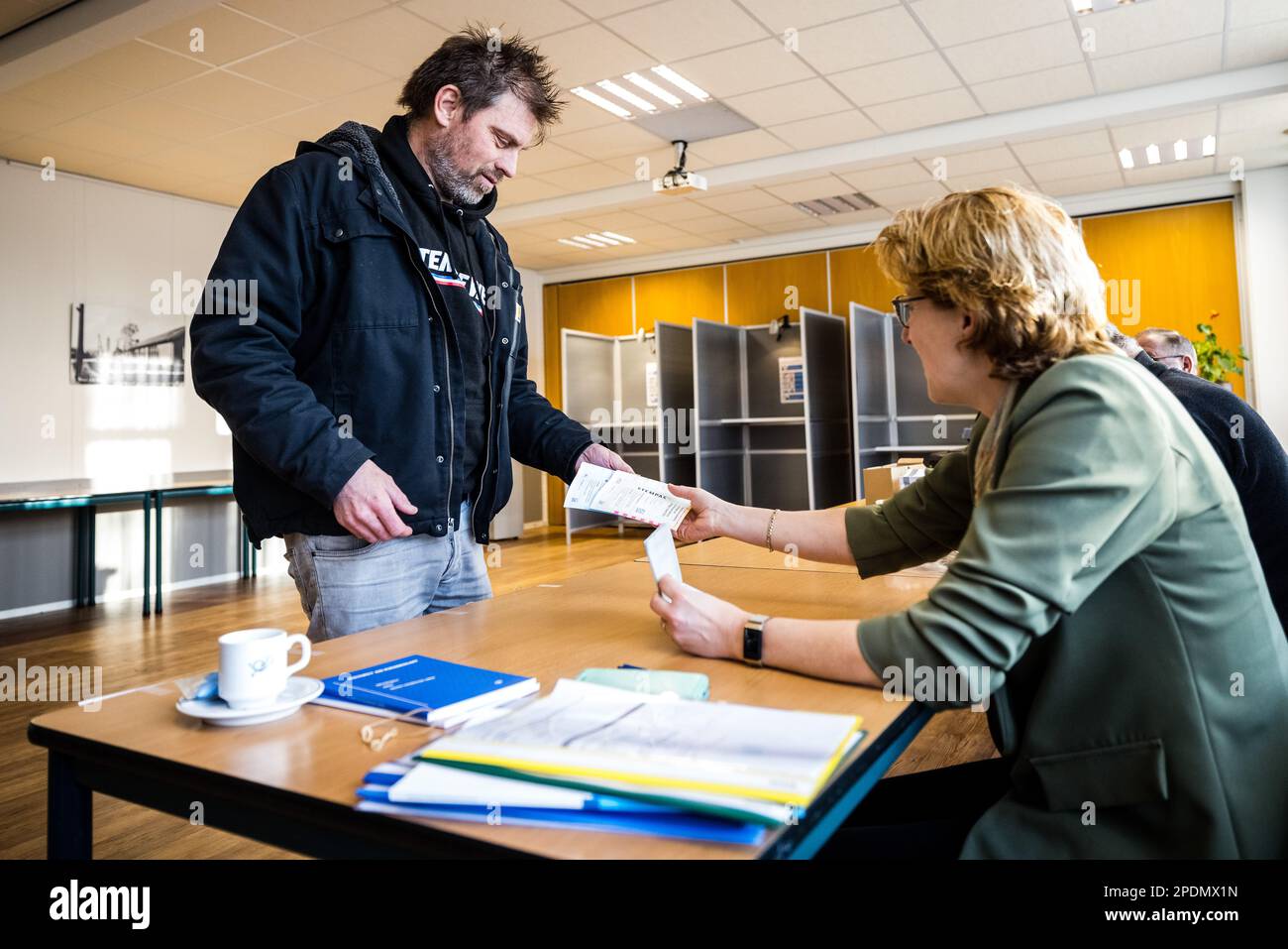 SINT HUBERT - Chairman Mark van den Oever of Farmers Defense Force (FDF ...