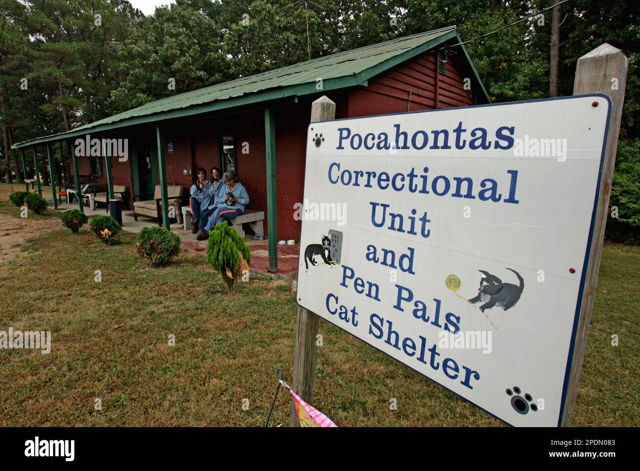 Pocahontas Correctional Unit inmates, from left, Tuesday Kilgore; Lisa ...