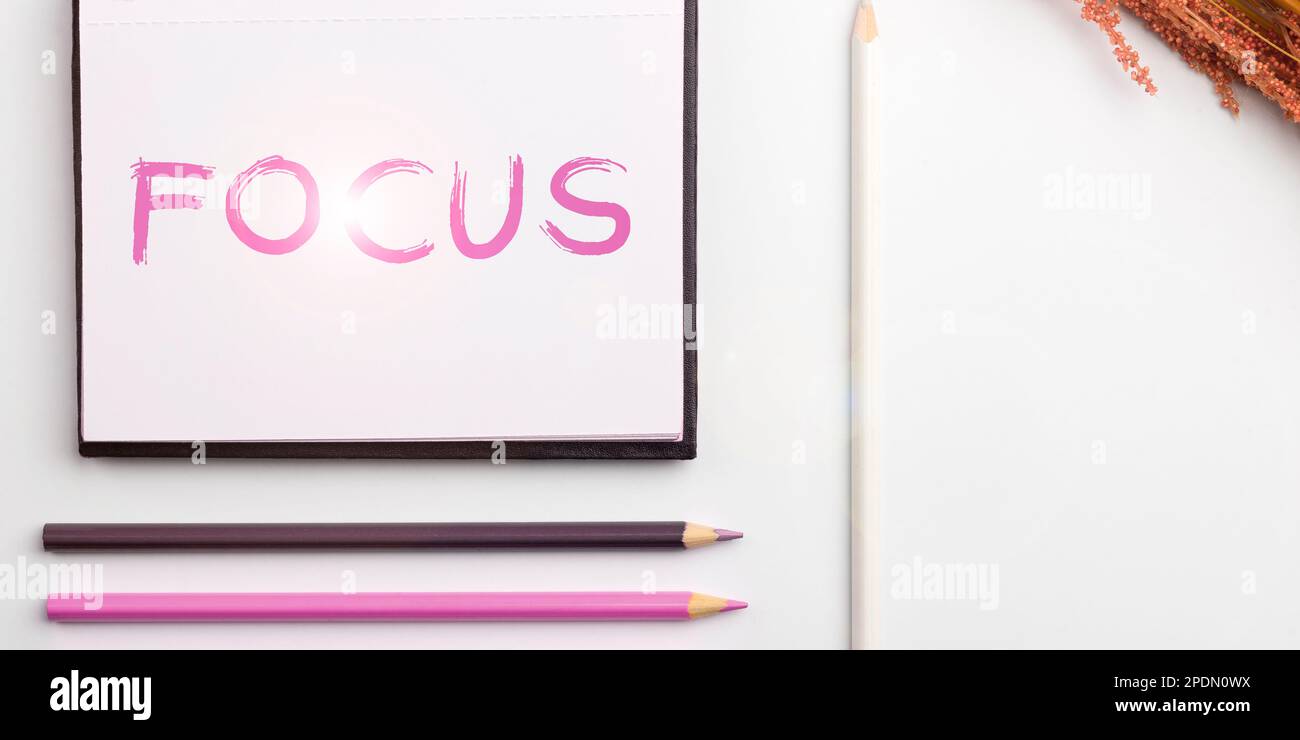 Inspiration showing sign Focus. Business overview state quality of ...