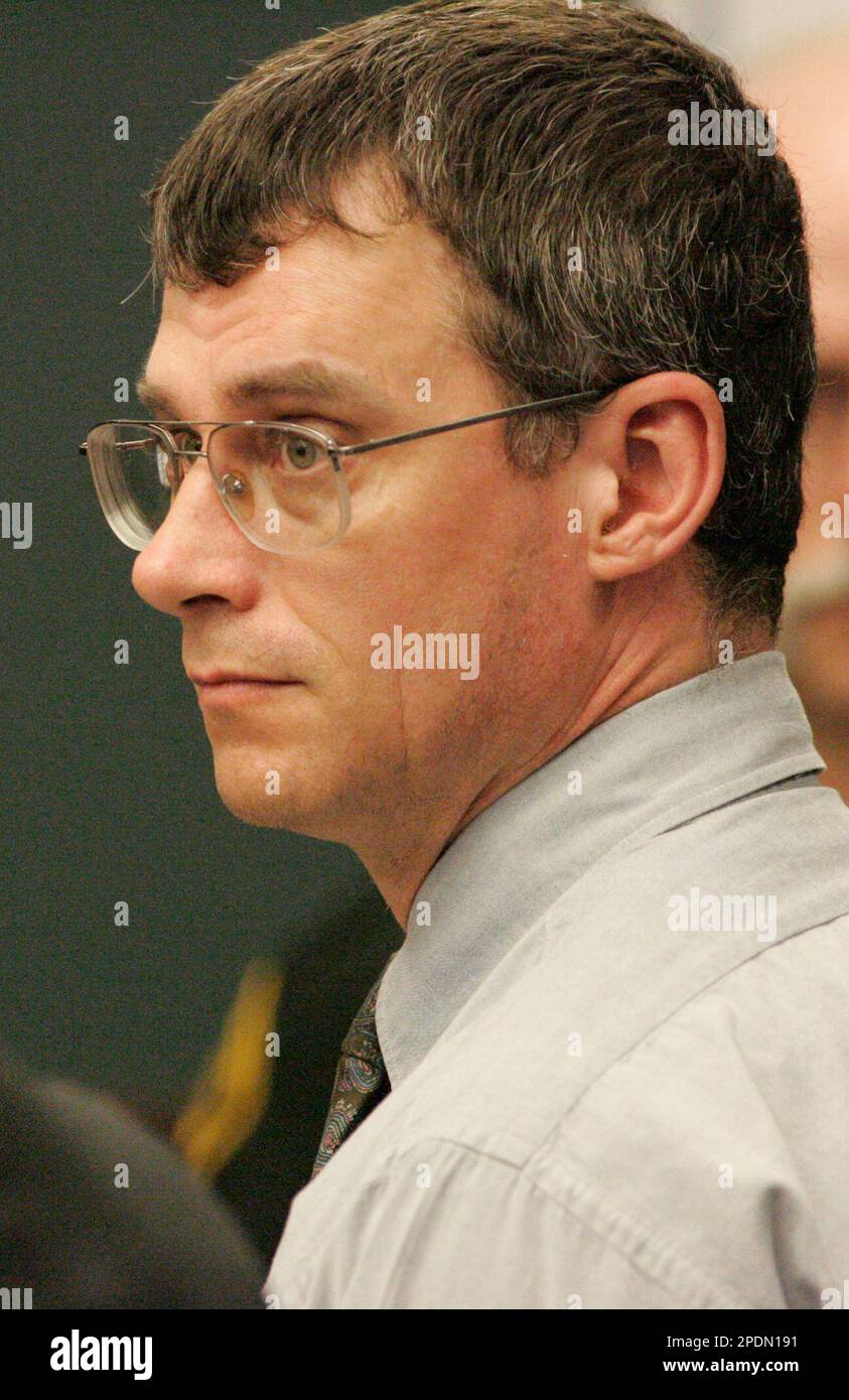 James Trimble sits in court during his murder trial Tuesday afternoon ...