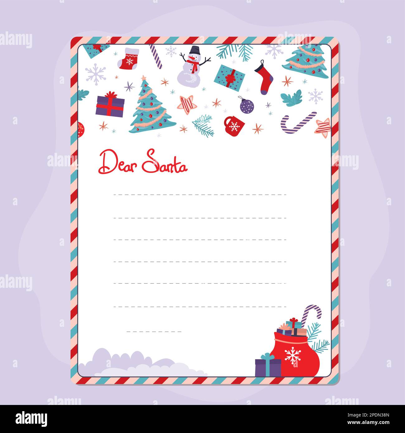 Holiday Letter Template