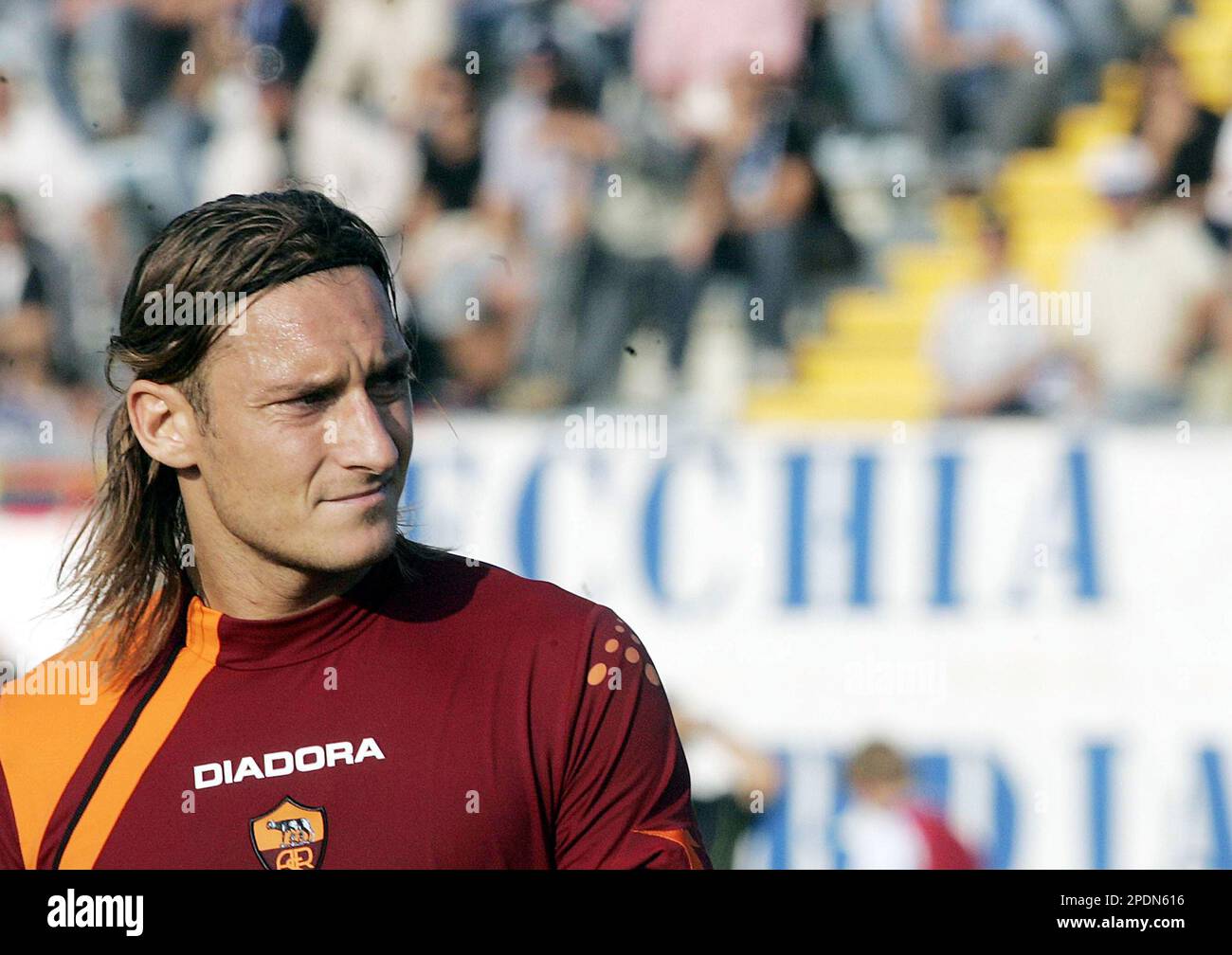 Francesco Totti Long Hair