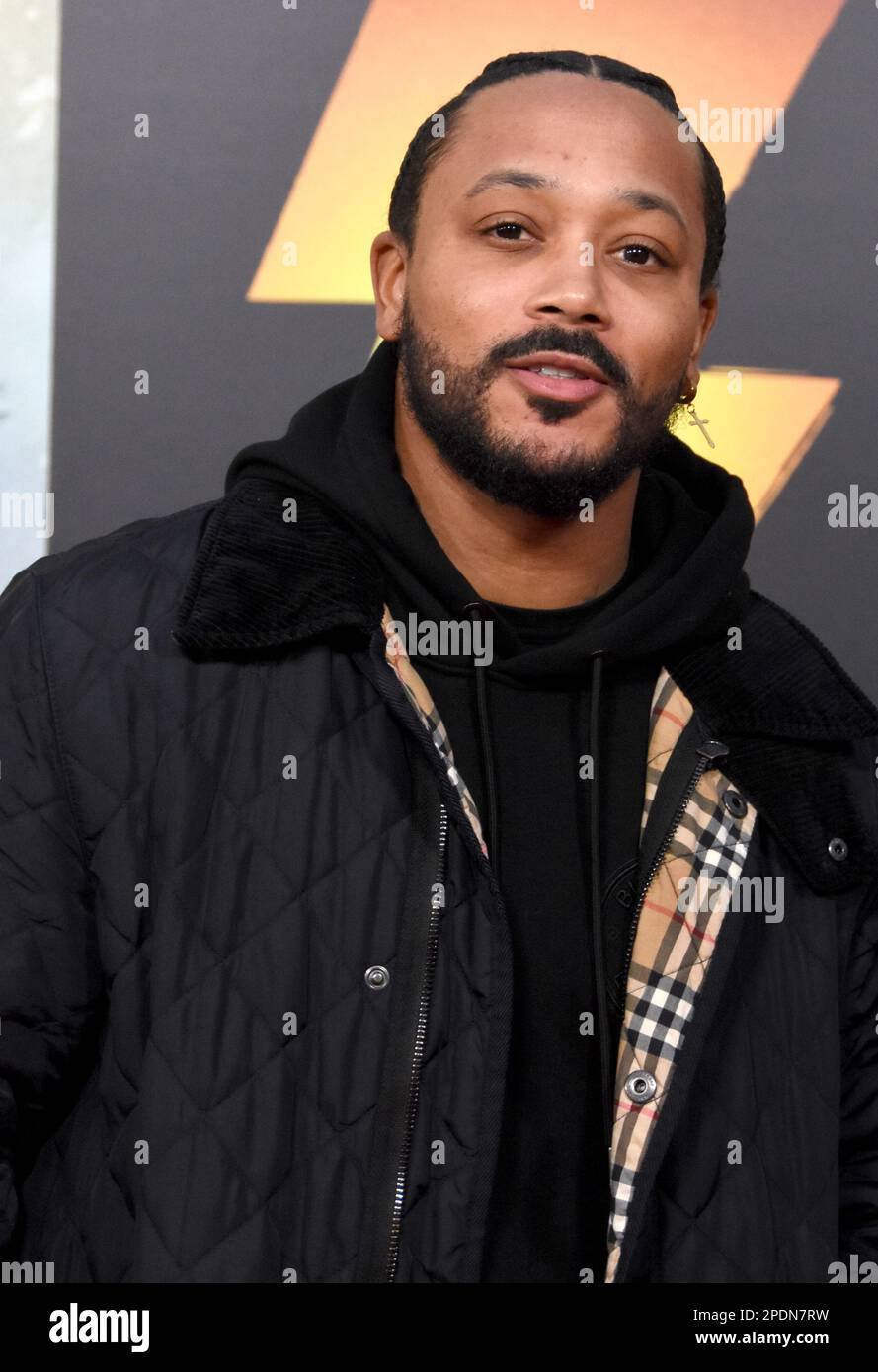 Los Angeles, California, USA 14th March 2023 Rapper Romeo Miller, aka ...
