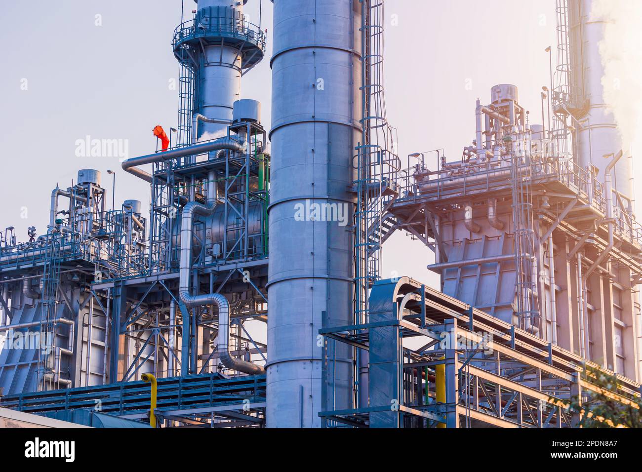 Power station clean modern factory Petroleum petrochemical industry ...