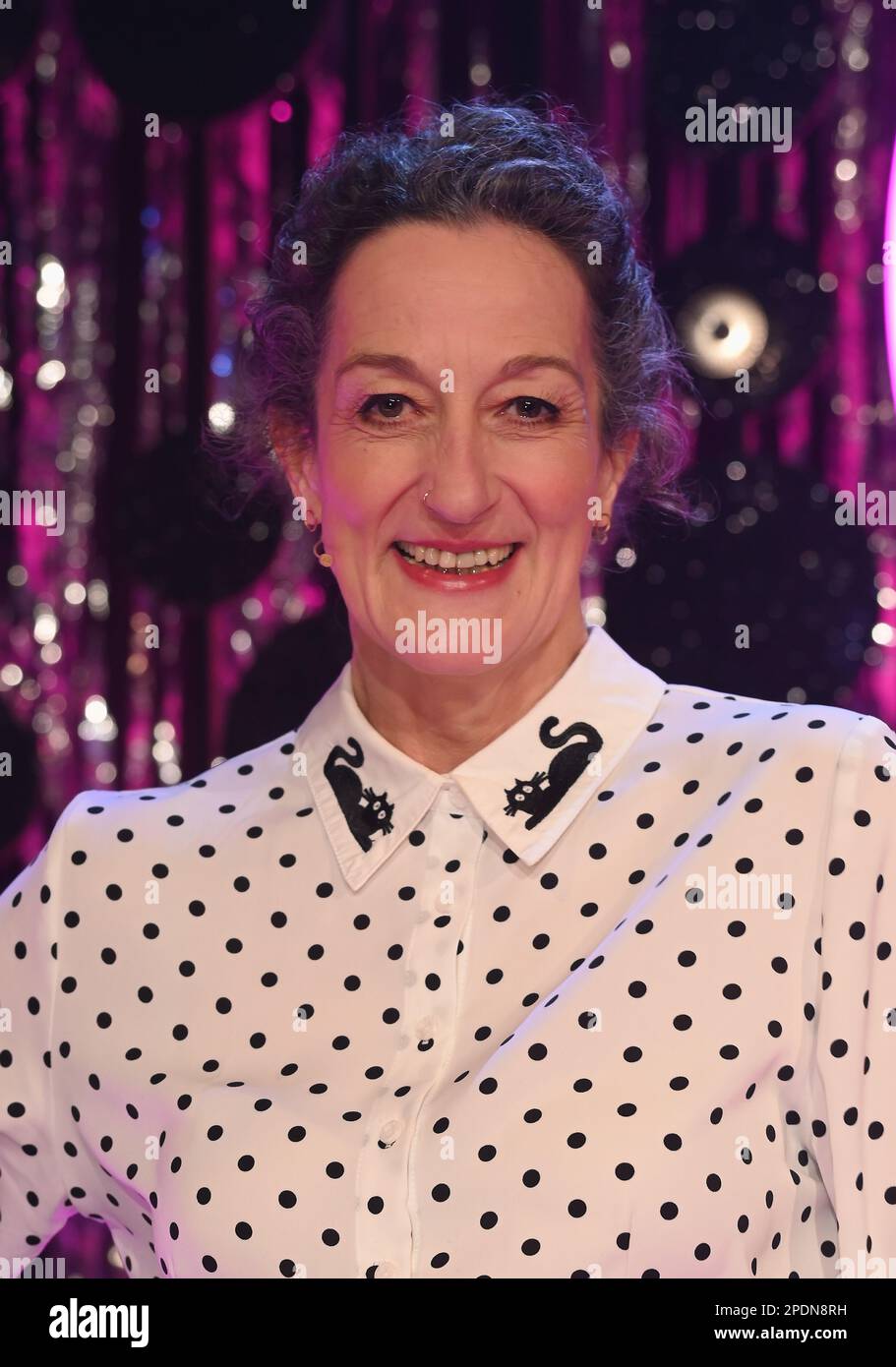 Cologne, Germany. 14th Mar, 2023. The cabaret artist Birgit Suess as a ...