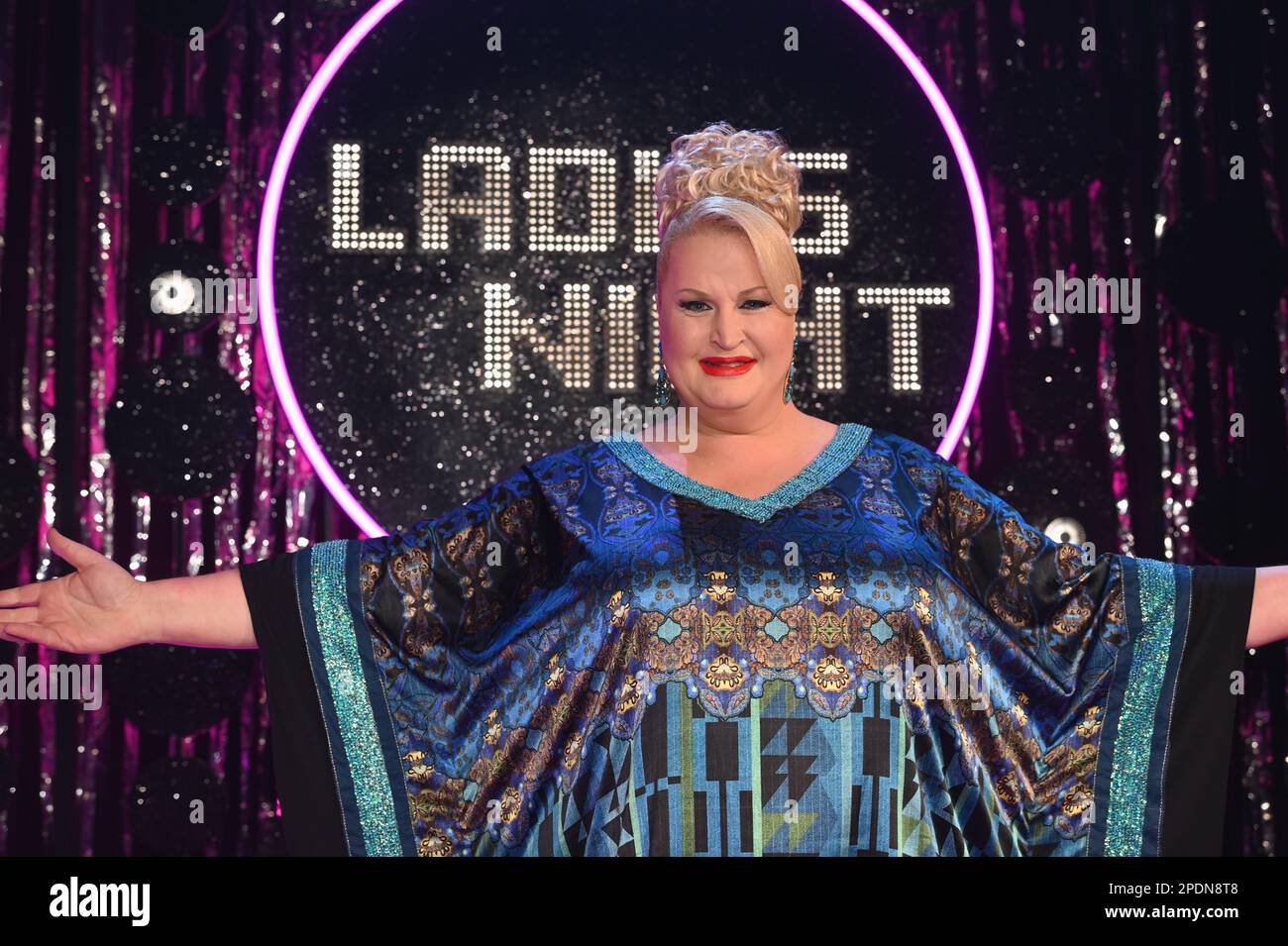 Cologne, Germany. 14th Mar, 2023. The entertainer Daphne de Luxe ...