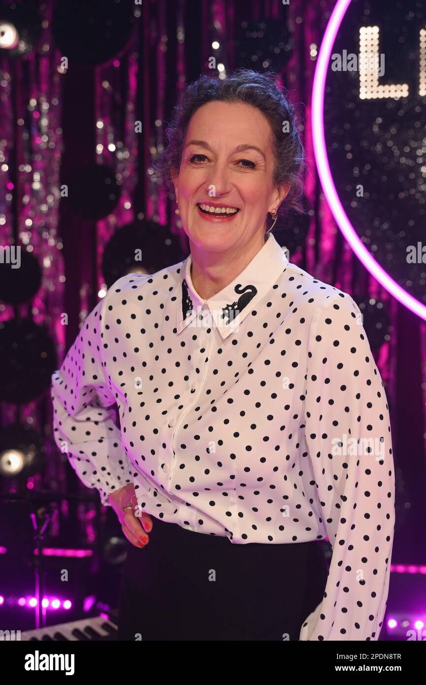 Cologne, Germany. 14th Mar, 2023. The cabaret artist Birgit Suess as a ...