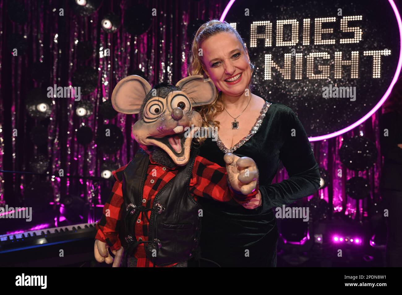 Cologne, Germany. 14th Mar, 2023. Comedian and ventriloquist Murzarella ...
