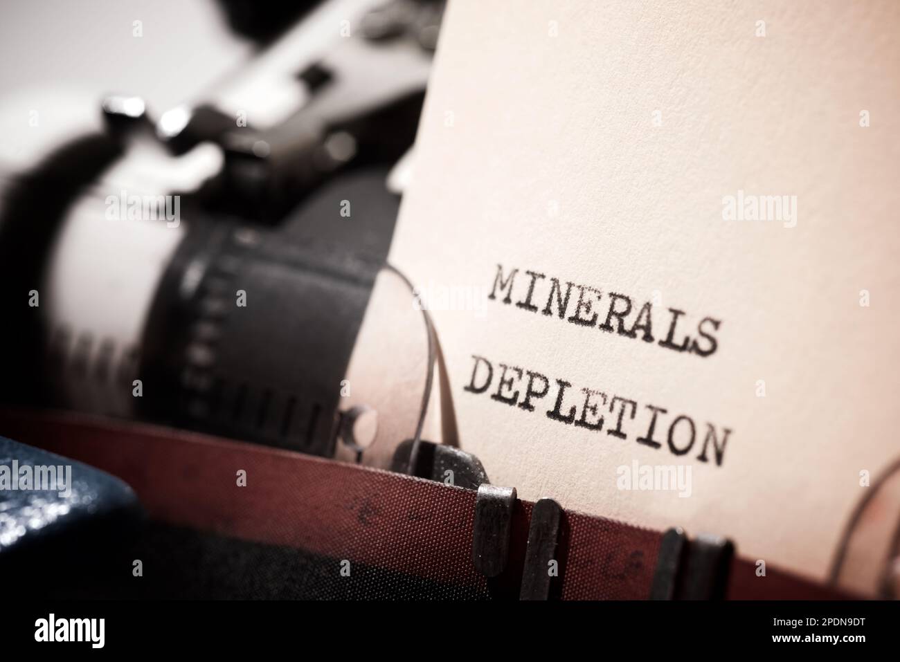 Minerals depletion hi-res stock photography and images - Alamy
