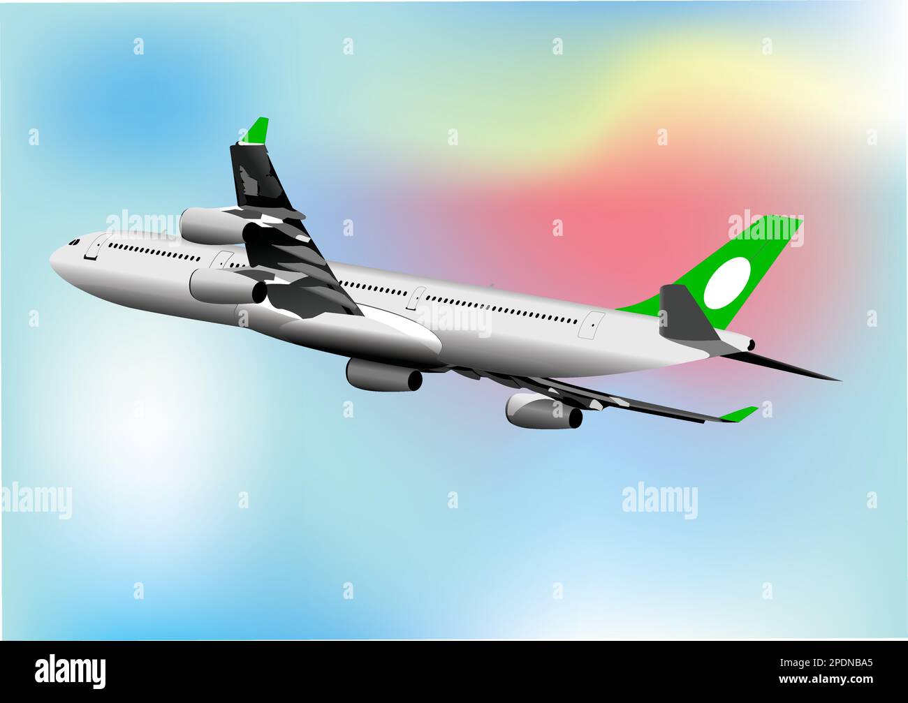 Approaching for landing Stock Vector Images - Alamy