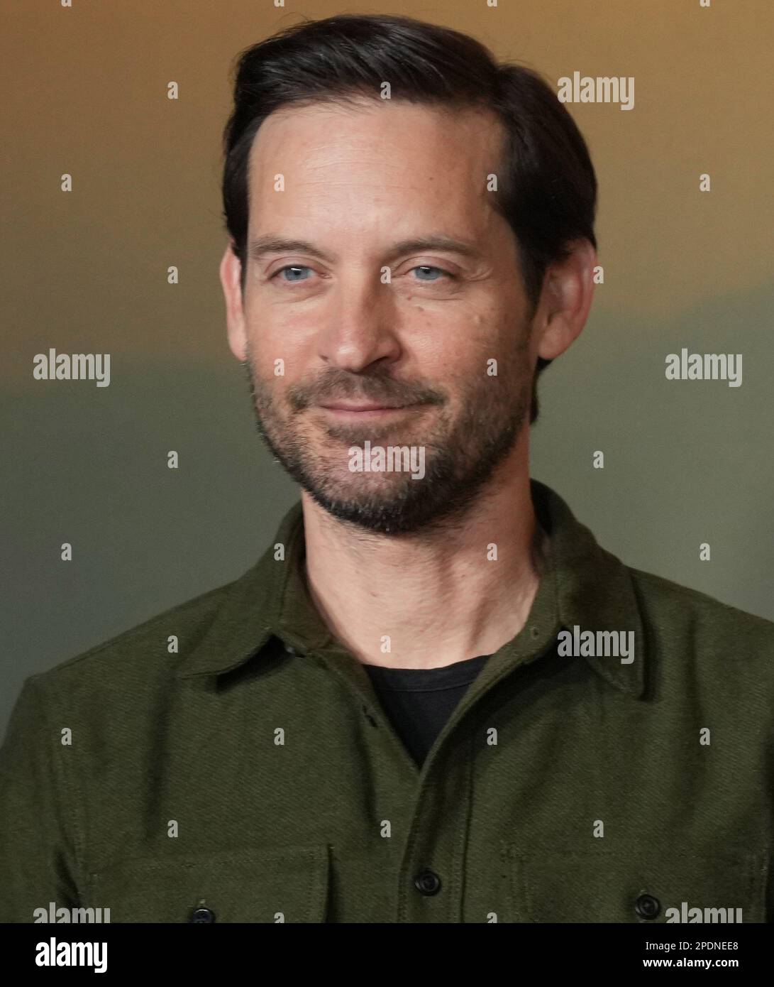 Los Angeles, USA. 14th Mar, 2023. Tobey Maguire arrives at the Apple ...