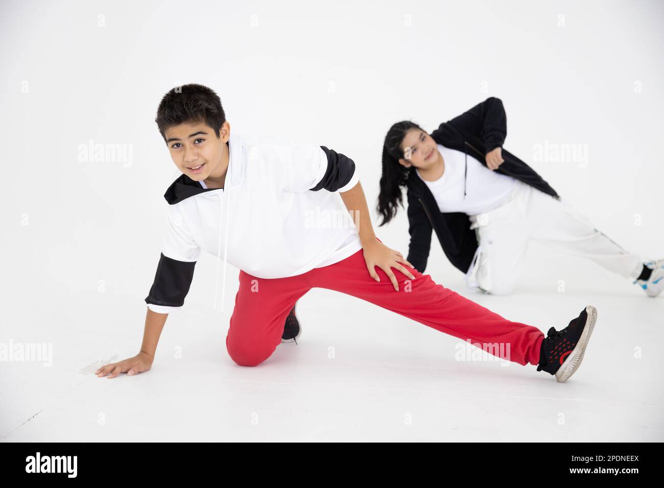 group of kids boy teenager happy enjoy activity dance with friend in ...