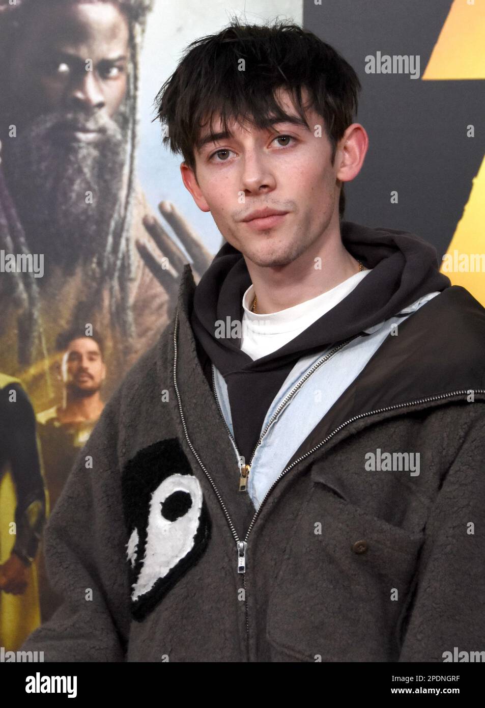 Los Angeles, California, USA 14th March 2023 Actor Griffin Gluck ...