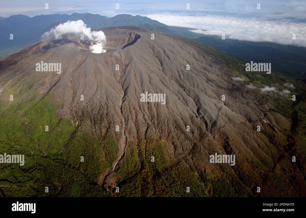 In this handout photo from Salvanatura, a panoramic view of the ...