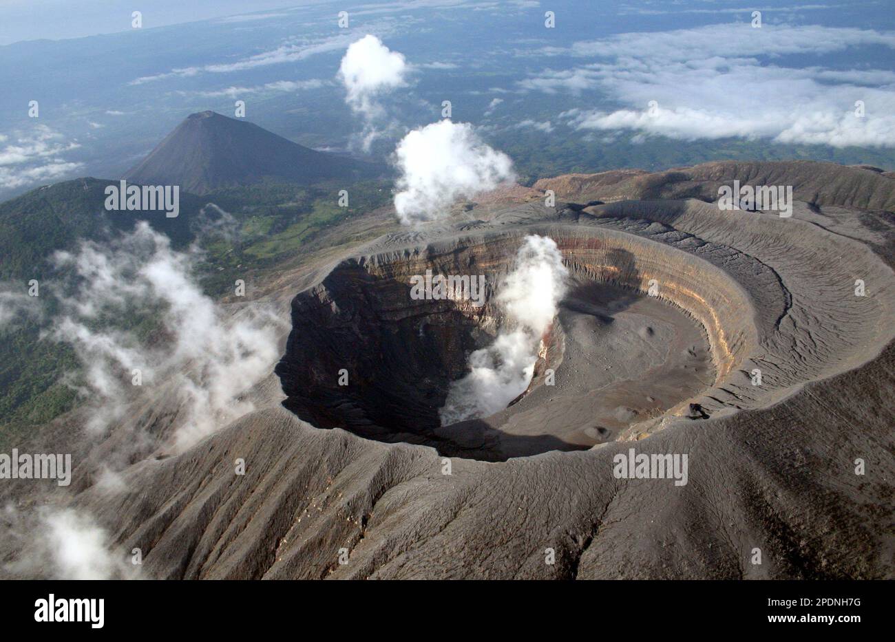 In this handout photo from Salvanatura, a panoramic view of the ...
