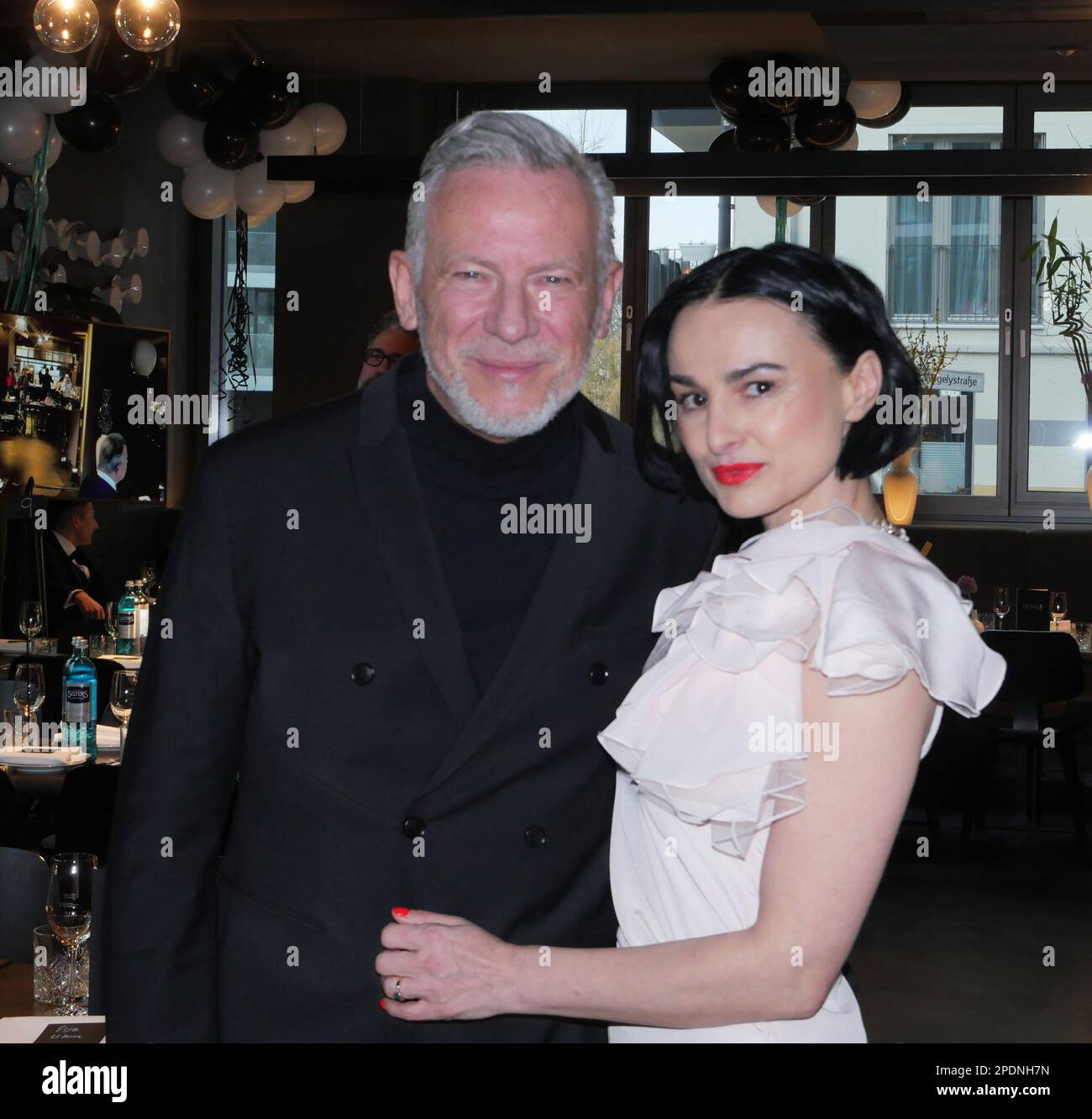 Berlin, Germany. 12th Mar, 2023. Actress Mimi Fiedler with husband Otto ...