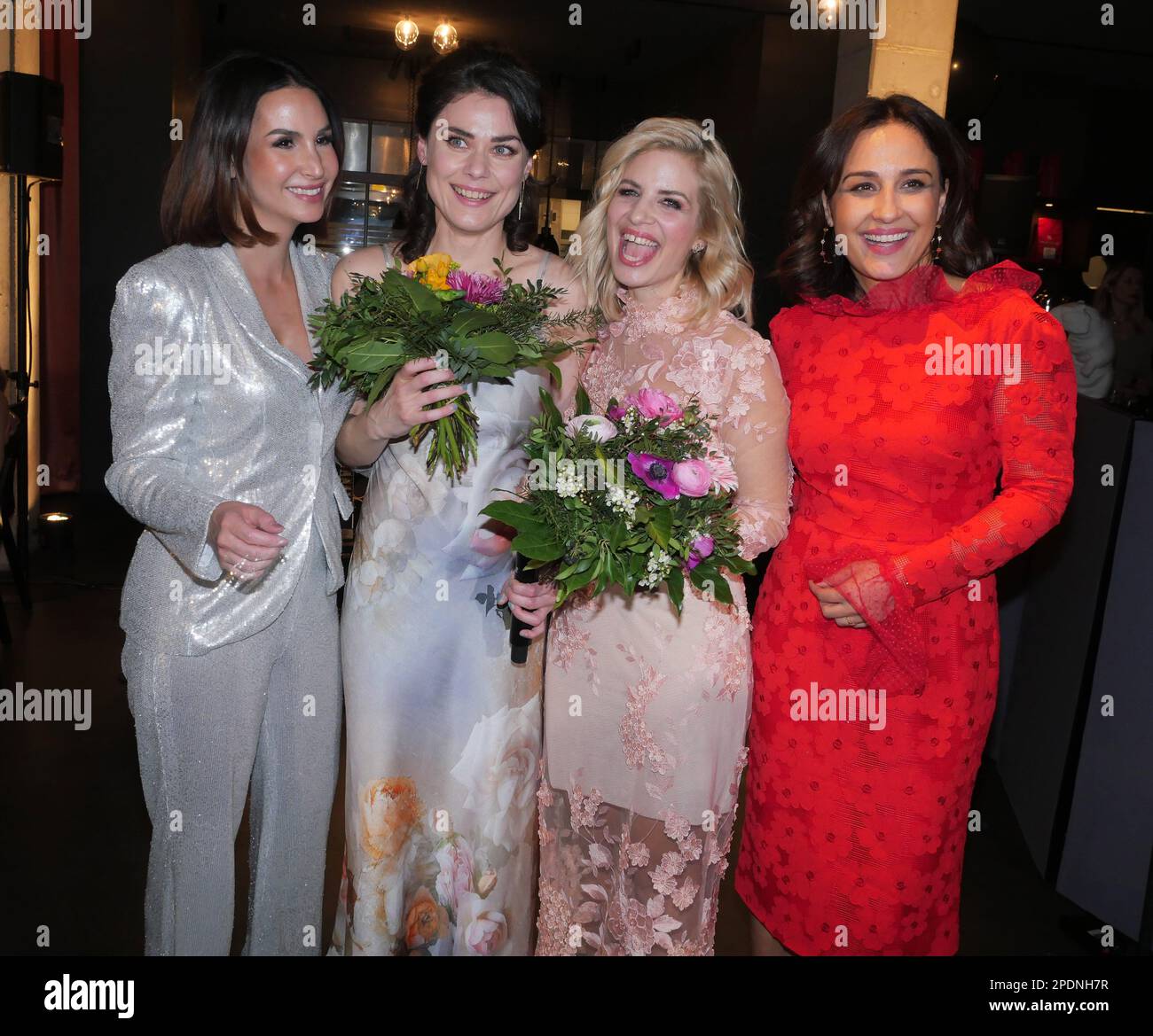 Berlin, Germany. 12th Mar, 2023. Actress Sila Sahin, singer Marianne ...