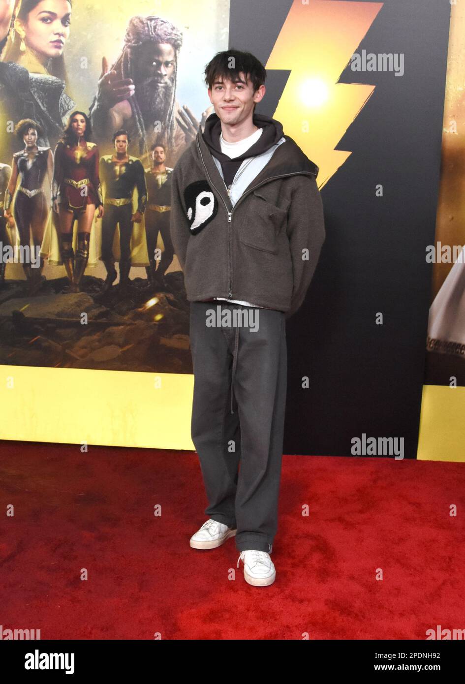 Los Angeles, California, USA 14th March 2023 Actor Griffin Gluck ...