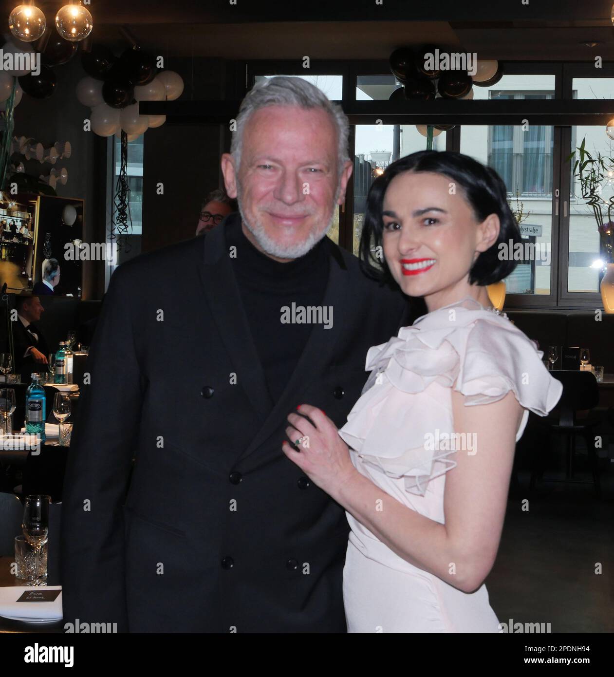 Berlin, Germany. 12th Mar, 2023. Actress Mimi Fiedler with husband Otto ...