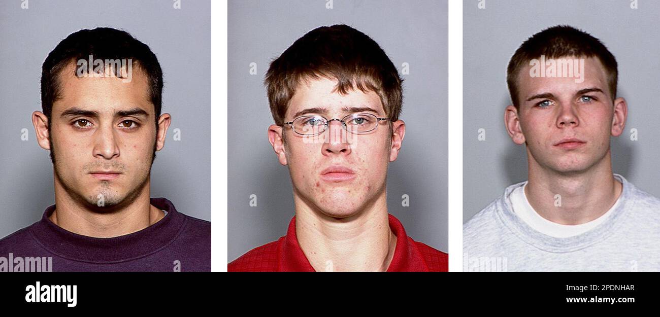 These Oct. 11, 2005, photos provided by the Dakota County sheriff's ...