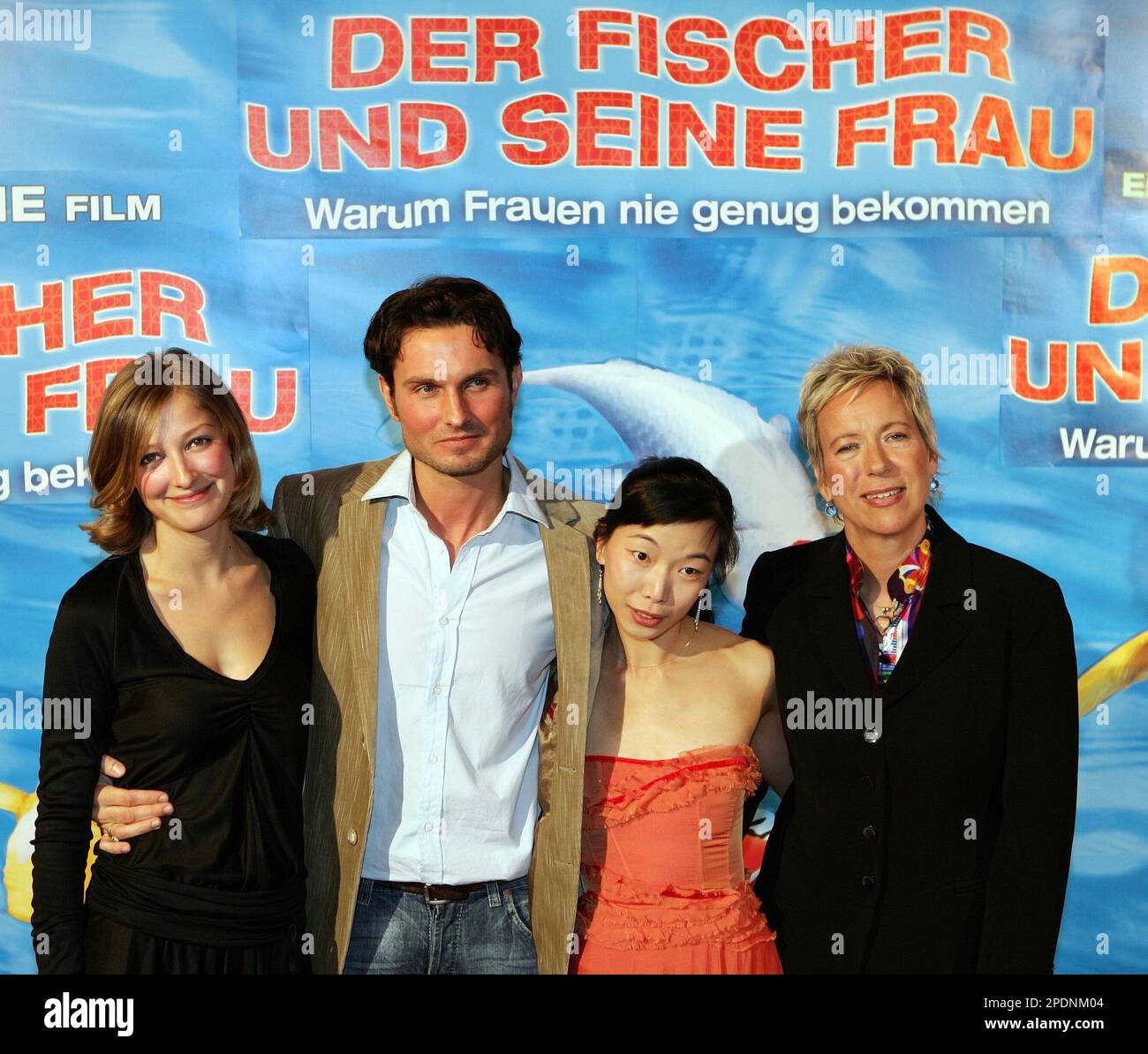 Die Schauspieler Alexandra Maria Lara, Simon Verhoeven, Young Shin Kim ...