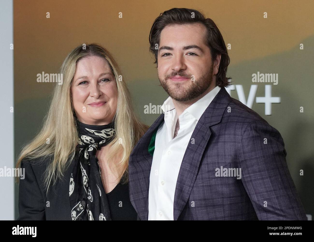 Los Angeles, USA. 14th Mar, 2023. (L-R) Marcy Wudarski and Michael ...