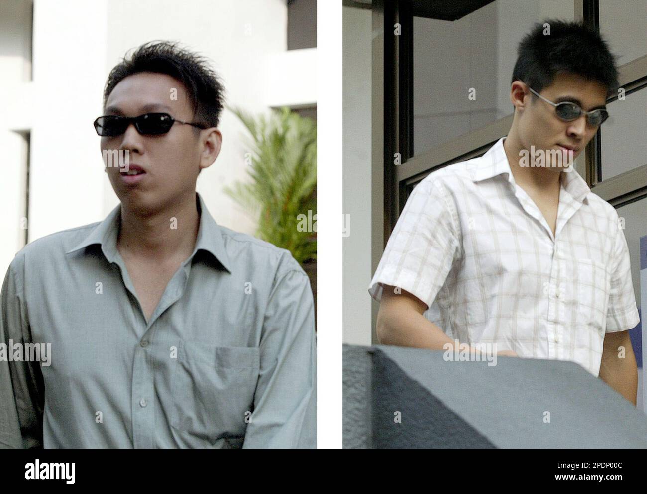 **FILE**This is a combination picture of Benjamin Koh 27, left, and ...