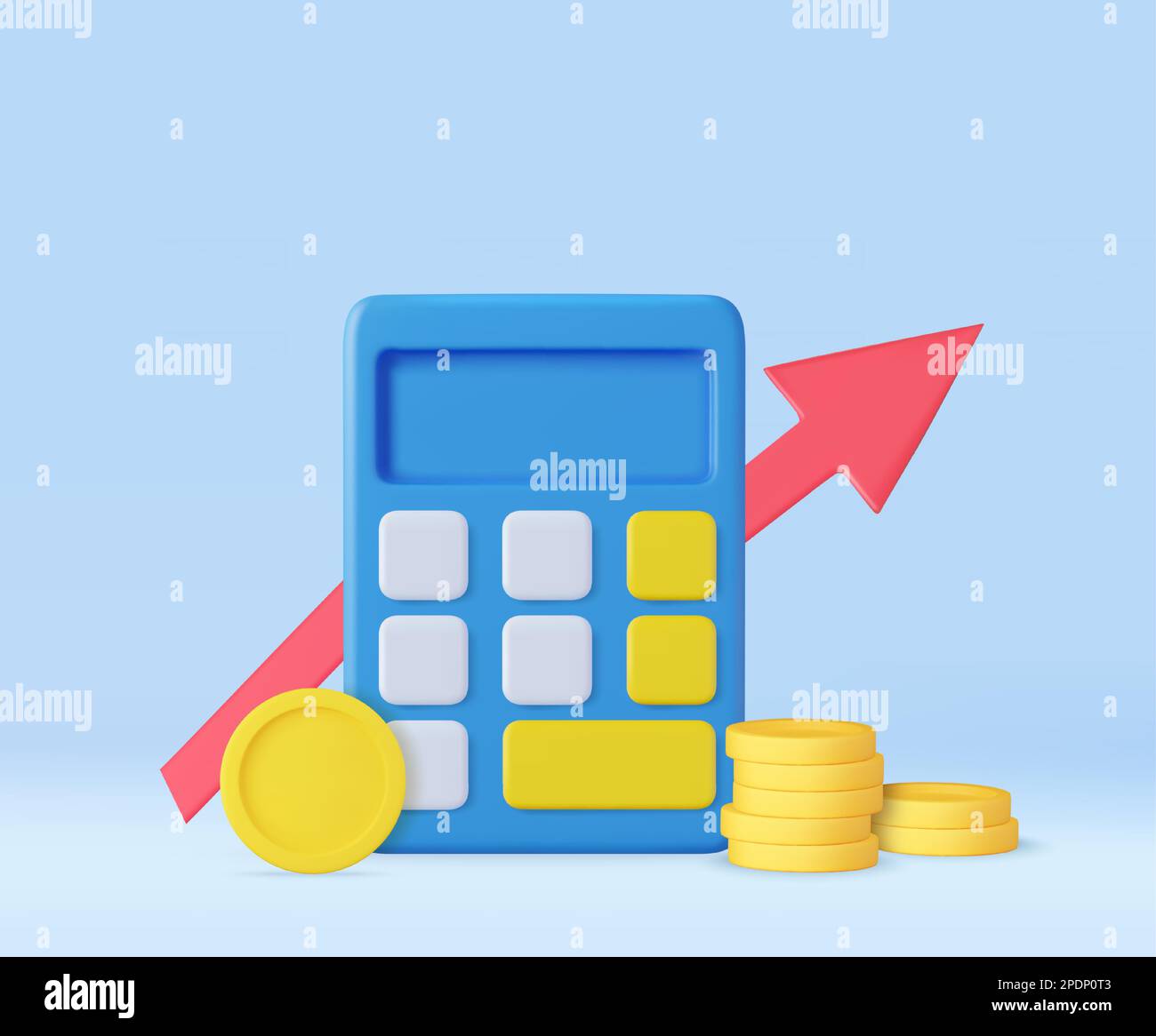 3d calculator icon Stock Vector Image & Art - Alamy