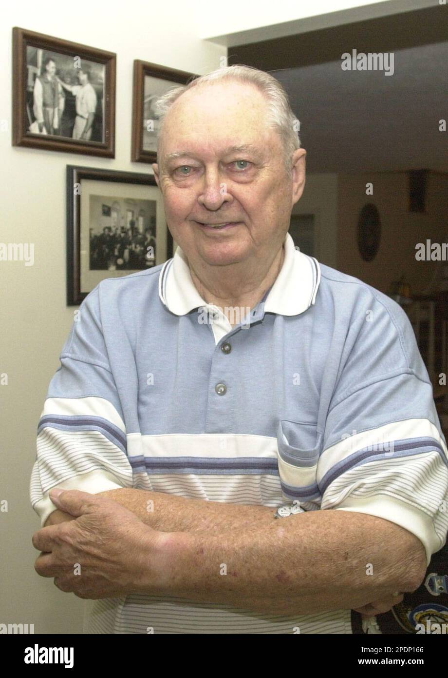 ** ADVANCE FOR OCT. 8-9 ** Richard "Steve'' Heyser, 78, stands in front ...